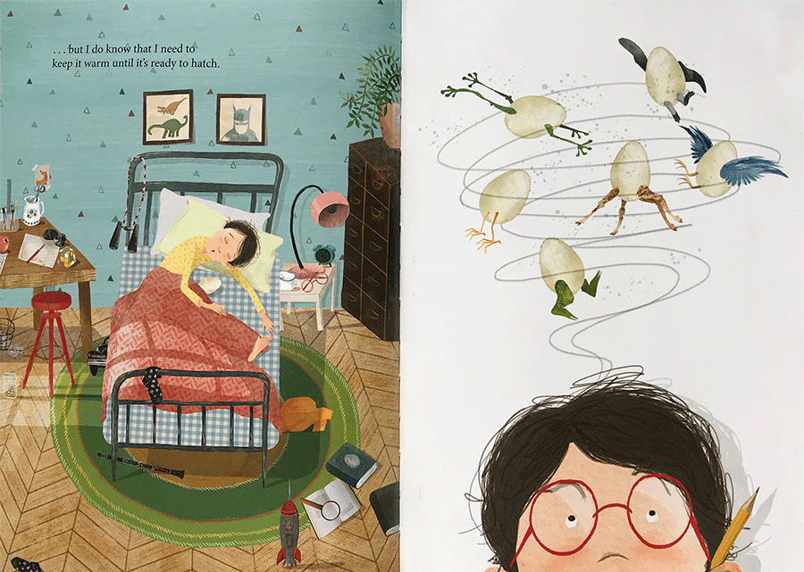 The boy and the egg – martinaheiduczekdotcom